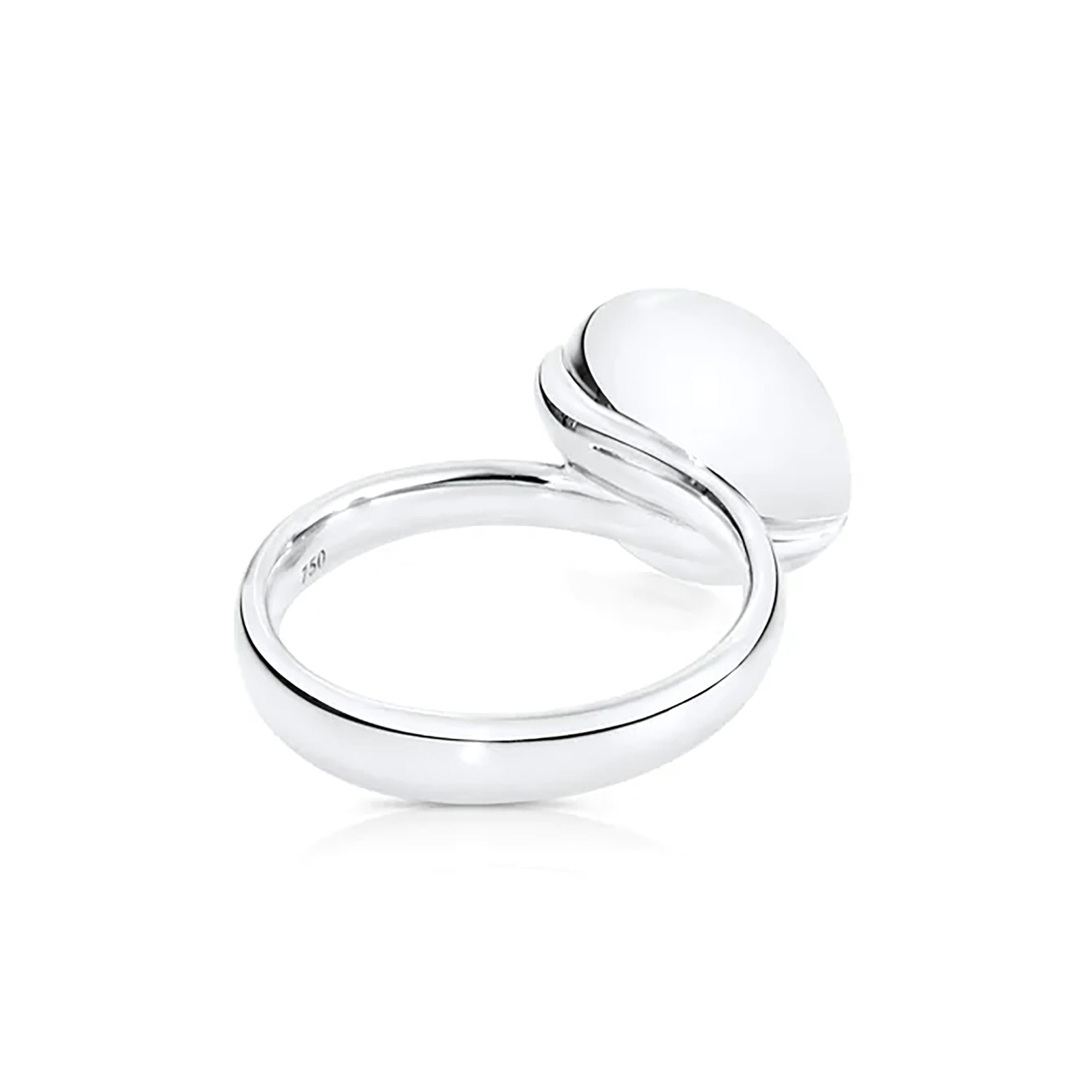 Tamara Comolli BOUTON Ring large oranger Mondstein