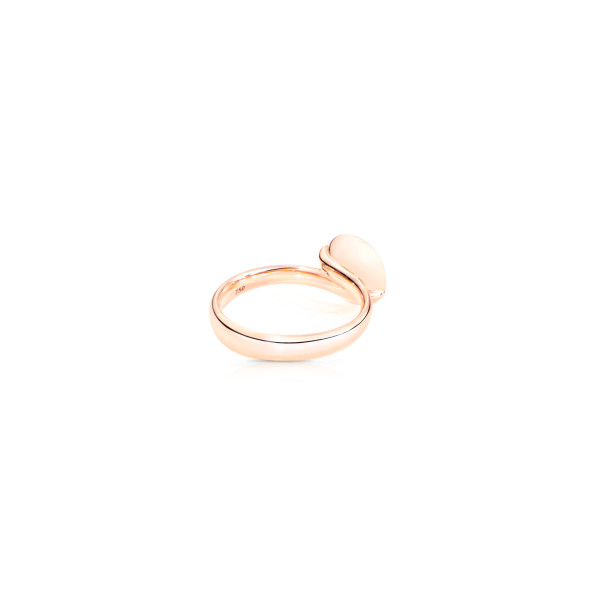 Tamara Comolli BOUTON Ring small grauer Mondstein